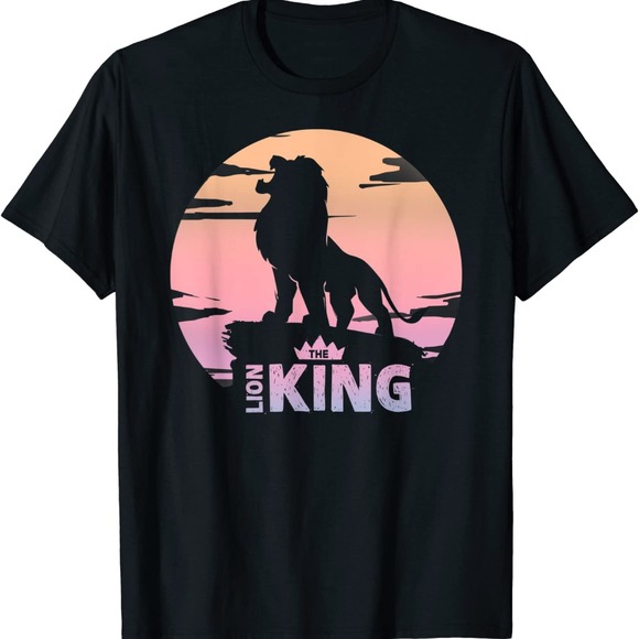 Tops | Disney The Lion King Live Action Sunset Pride Rock Poster | Poshmark